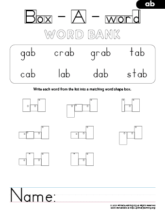 Making Words Kindergarten / Kindergarten Making Words Center Short ...
