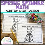 Butterfly Spring Math Craftivity - Primary Playground