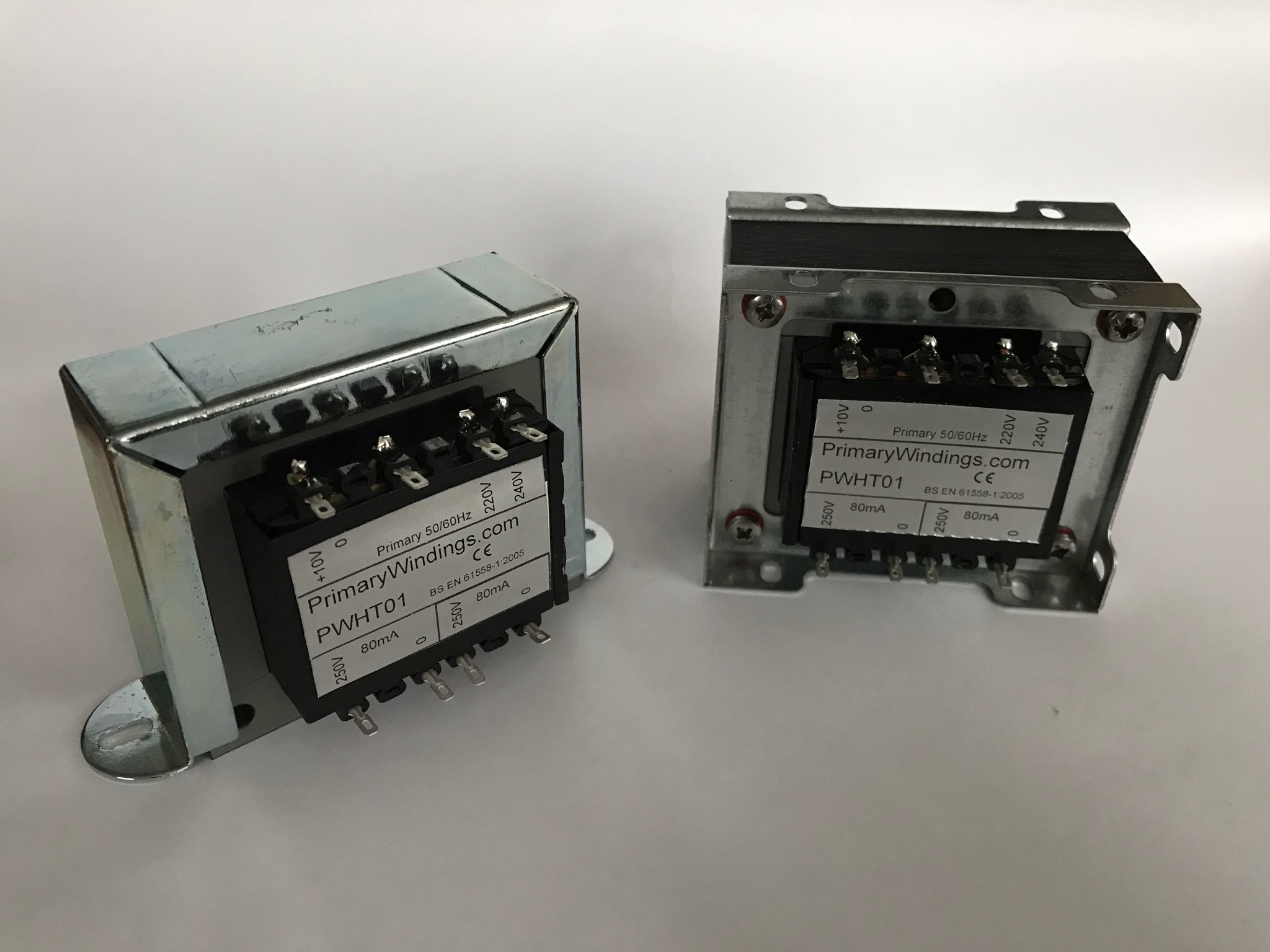 PWHT02 – Dual 250V 80mA, 6.3V Centre tapped 2A and 6.3V 2A HT Valve ...