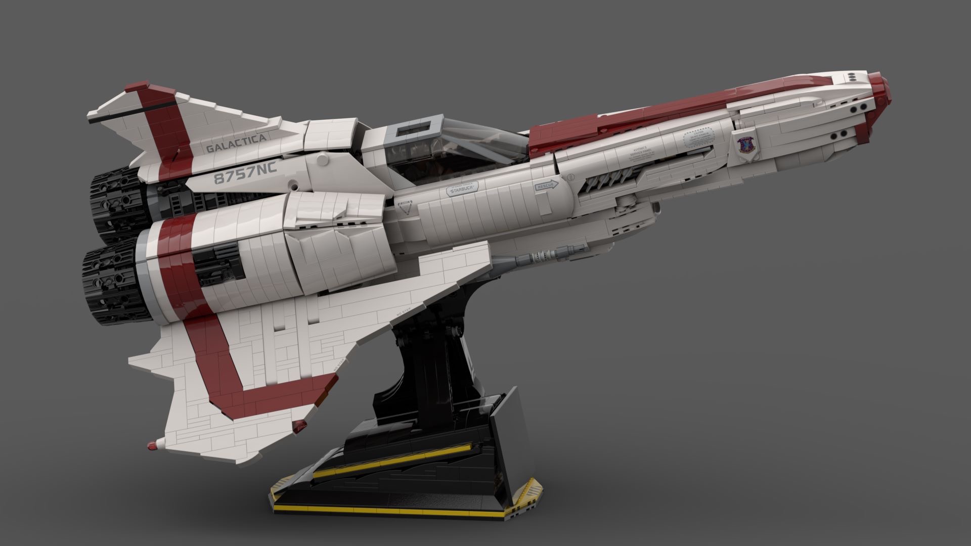 MOC-9424 - Colonial Viper MkII - Project-MOC