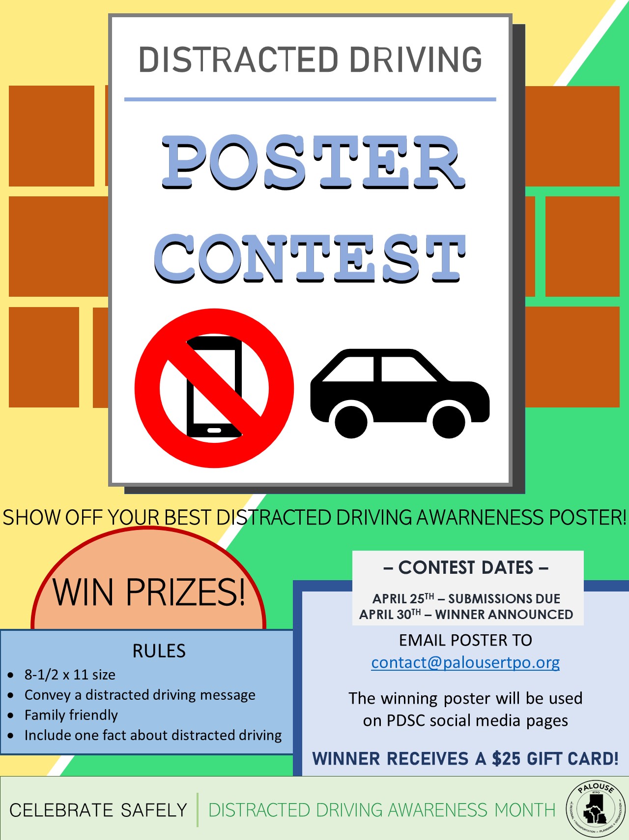 Palouse Driver Safety Campaign Contests For Slogans, Posters & Videos ...