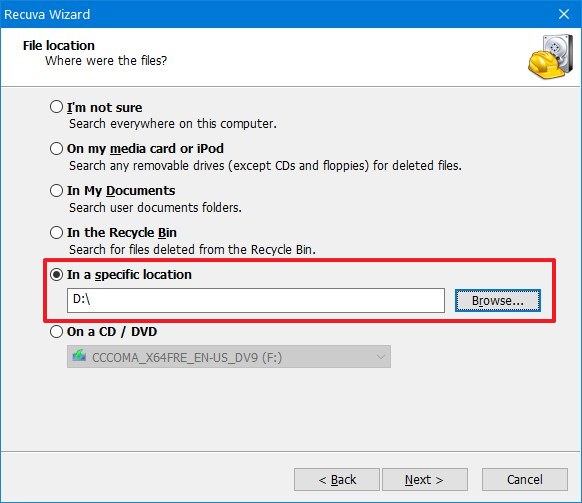 How To Recover Deleted Files On Windows 10 Using Recuva • Pureinfotech