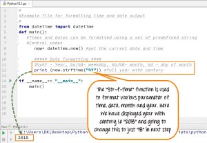 Python DateTime, TimeDelta, Strftime(Format) with Examples - python tutorials