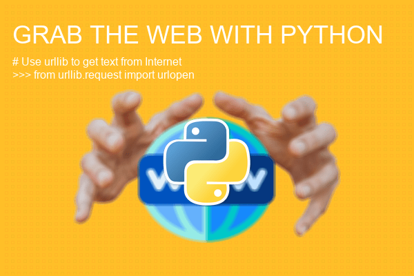 Grab Data Text From The Web With Python And Urllib Python Programming 6226