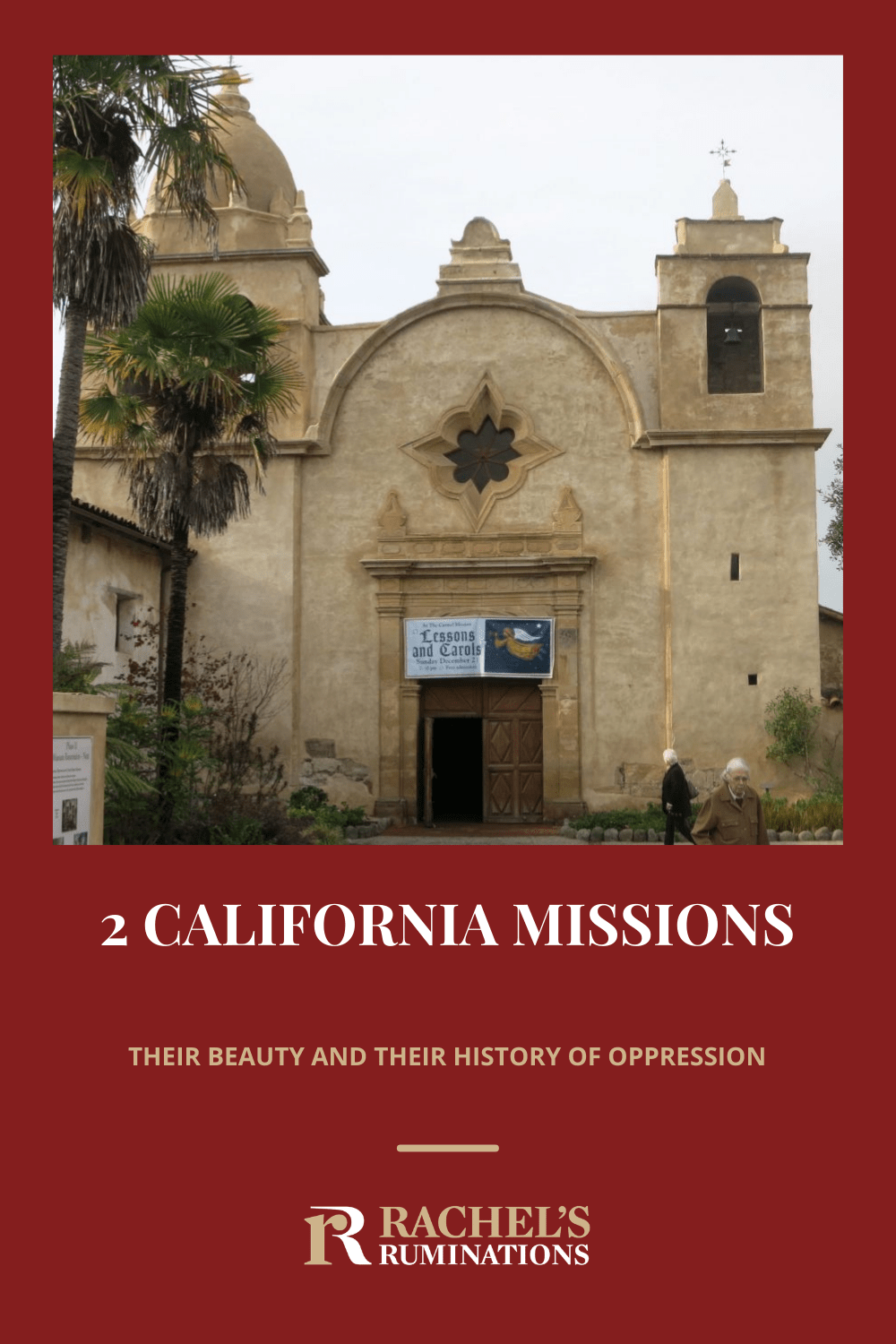 Two pearls of the California mission system: Carmel Mission and Mission ...