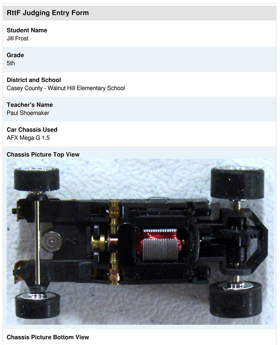 RTTF KY STLP Design Entry – Racing To The Future