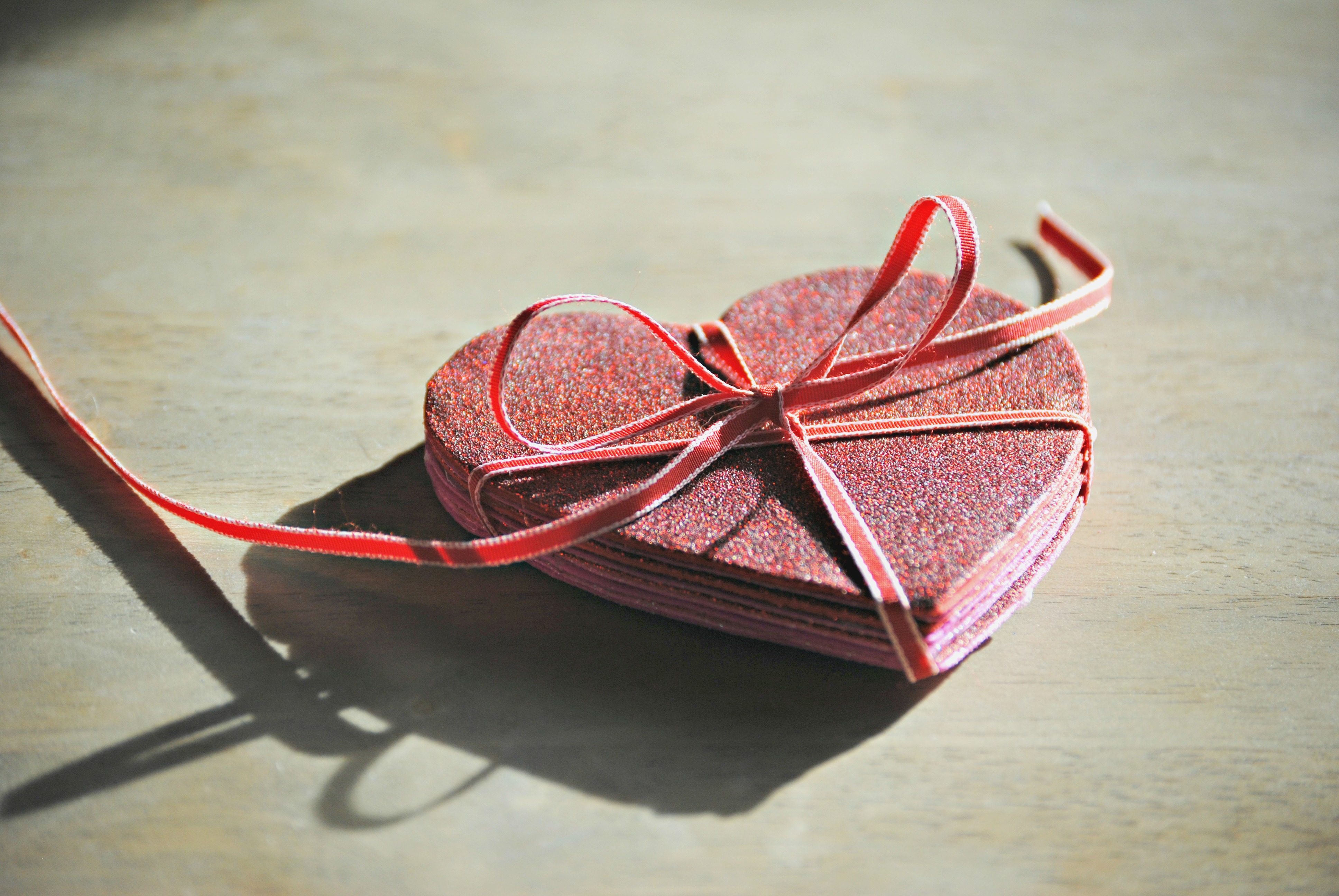 Dollar Store Valentine Coasters