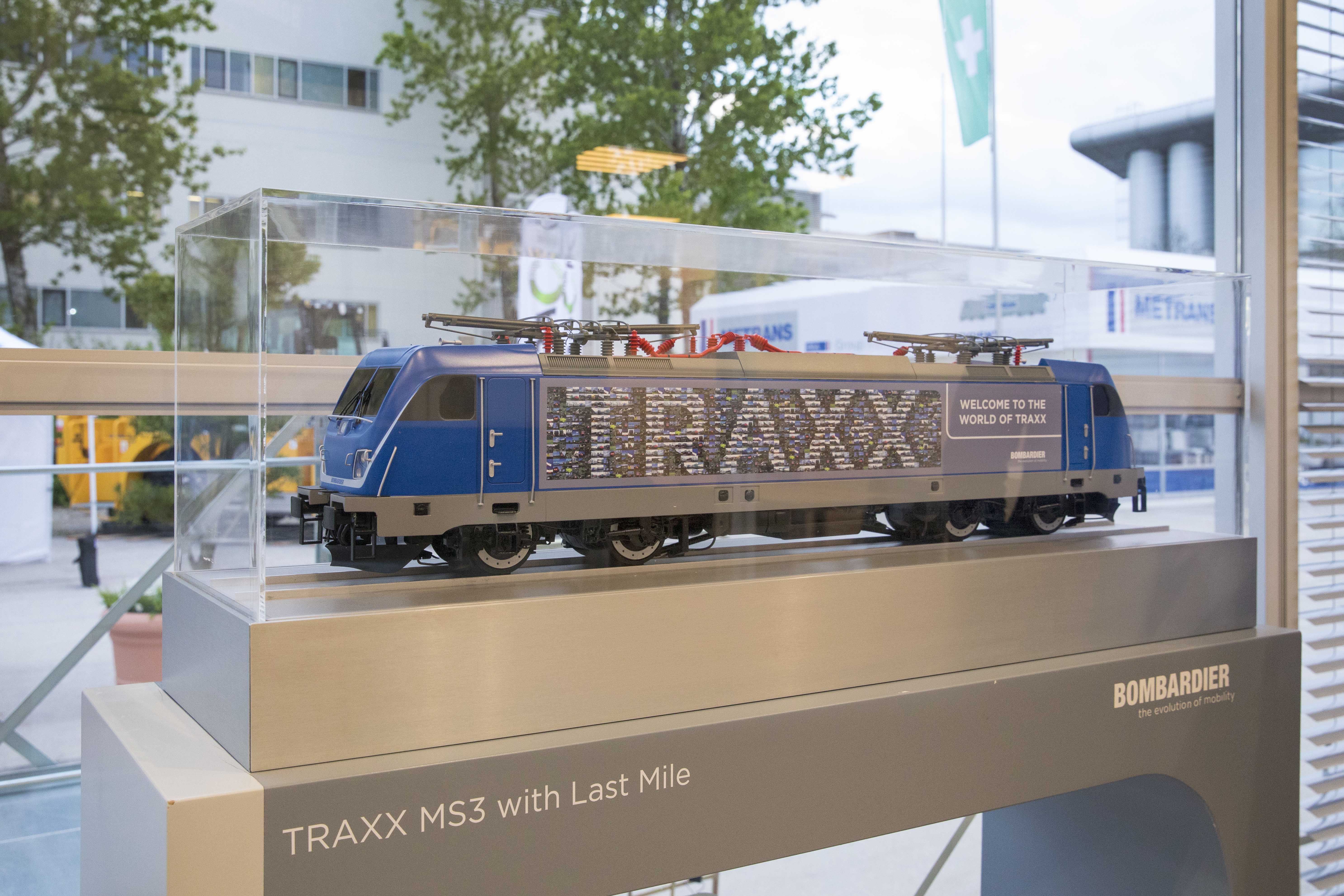 Bombardier presenteert: TRAXX MS3 met Last-Mile. - Rail Magazine