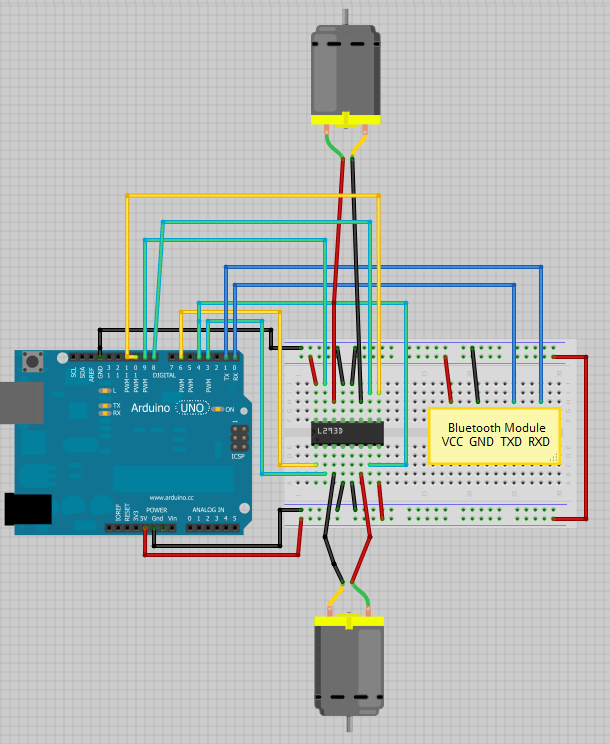 Arduino - Control 2 DC Motors Via Bluetooth | Random Nerd Tutorials Arduino - Control 2 DC Motors Via Bluetooth | Random Nerd Tutorials