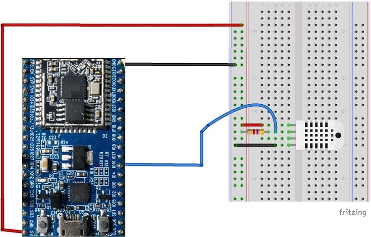 Esp32 Dht22 Web Server Arduino Ide Random Nerd Tutorials