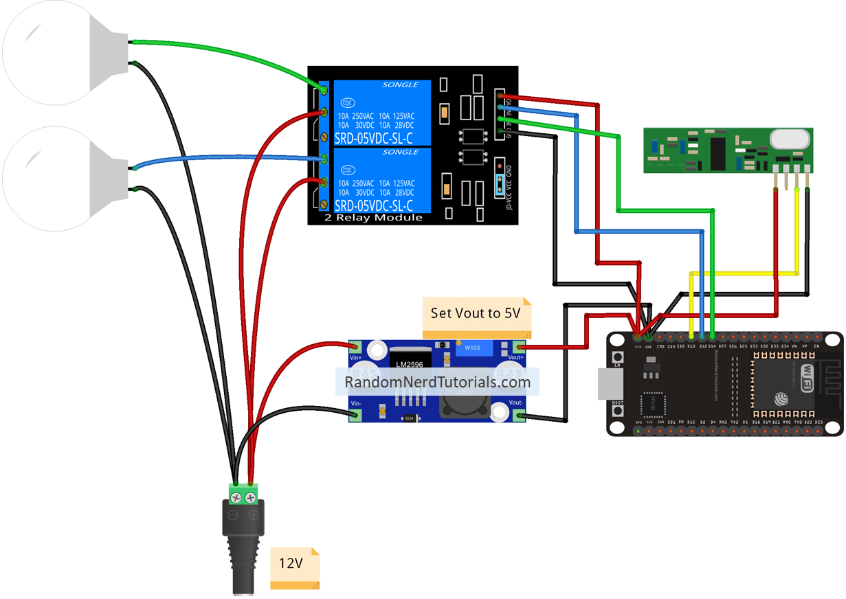 Alexa (Echo) with ESP32 and ESP8266 – Voice Controlled Relay – EmbedGyan Blogs