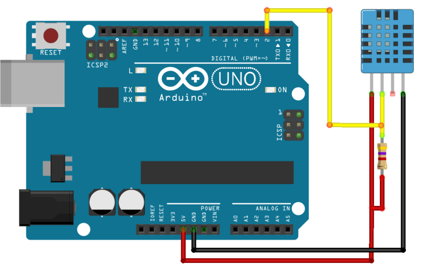 DHT11/DHT22 Sensor with Arduino | Random Nerd Tutorials