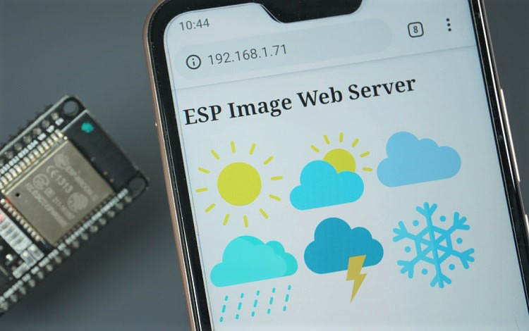 How To Display Images In Esp32 And Esp8266 Web Server Embedgyan Blogs