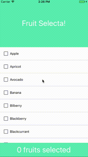 React Native Select Multiple Component Reactscript