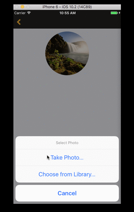 React Native Photo Upload Component Reactscript