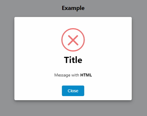 ReactJS Simple Alert Component | Reactscript