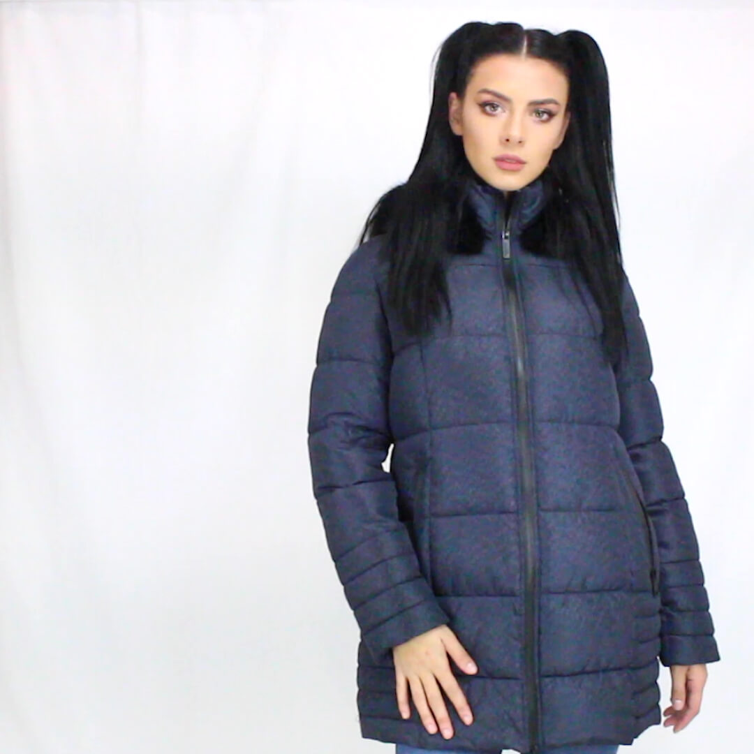 Geacă Virginia Blu Bleumarin – Reflex