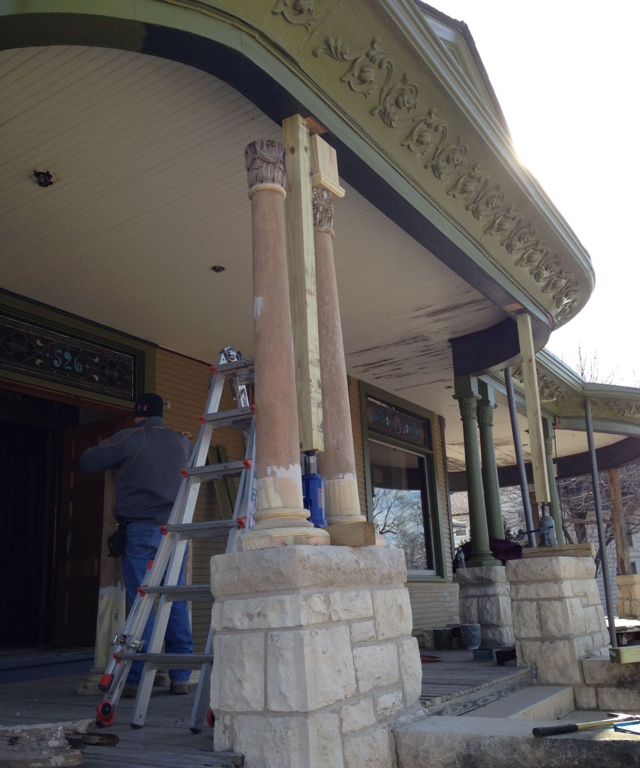 The Great Column Adventure! Part 2. – Restoring Ross