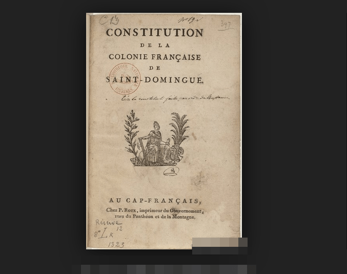 « Coin de l’Histoire Retrouvée »: La Constitution de 1801, le tombeau ...