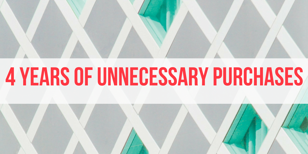 All The Unnecessary Purchases I've Made in 4 Years - Ringgit Oh Ringgit