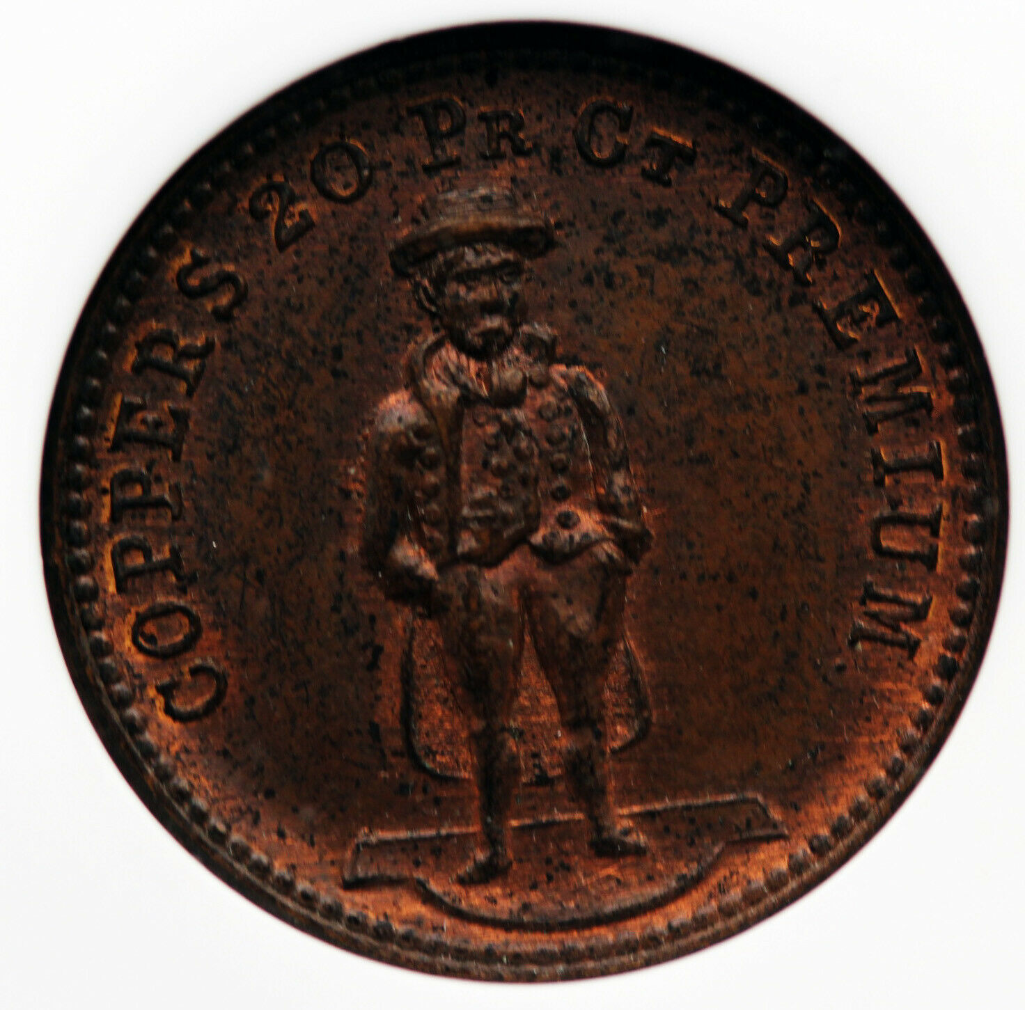 Pittsburgh Pennsylvania Civil War Token A Ludewig Tobacco Cigar Pipe ...