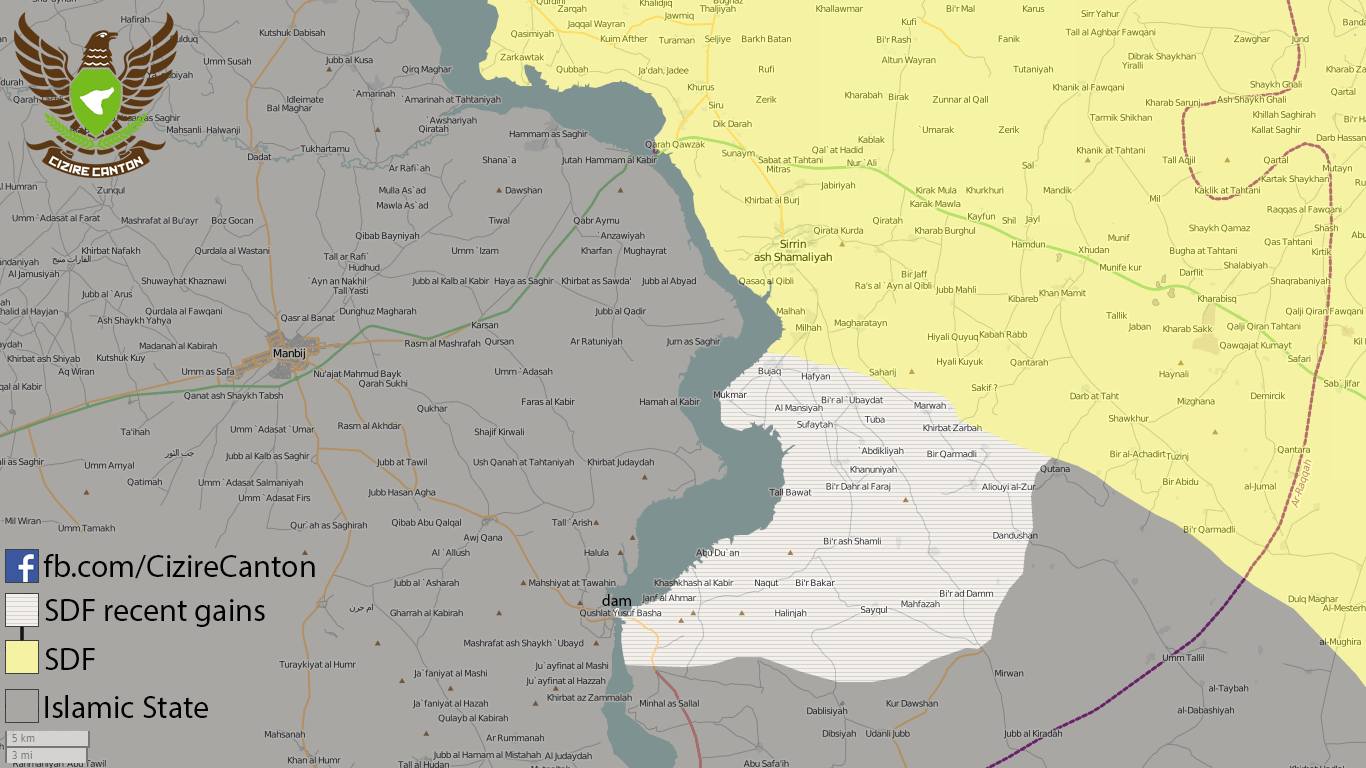 [Rojava] Las QSD liberan la estratégica zona de Tishreen - ROJAVA AZADI
