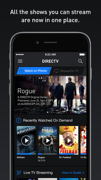 Directv iPhone App Review: Your Favorite Entertainment Always Goes Where You Go – Roonby