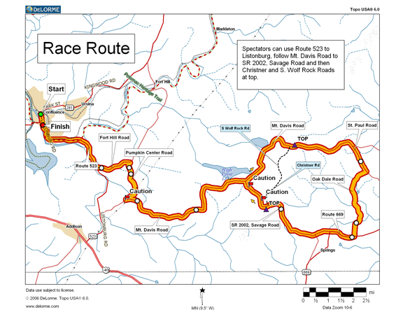 Mount Davis Challenge Bicycle Road Race-Confluence, PA | Route 31 Bike ...