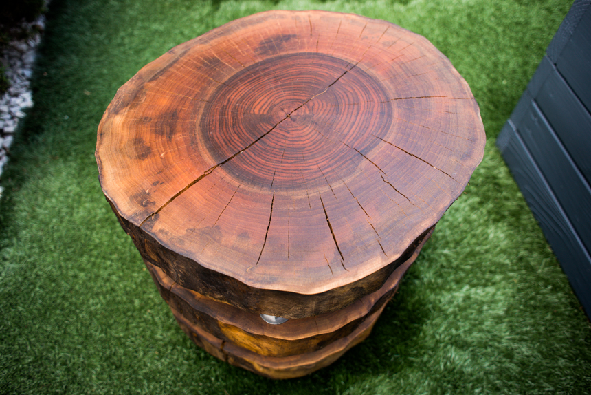 Deconstructed Stump Table | Ryan Benoit Design