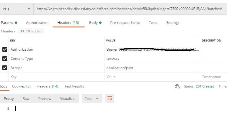 Using Salesforce Bulk API V2 | SalesforceCodex