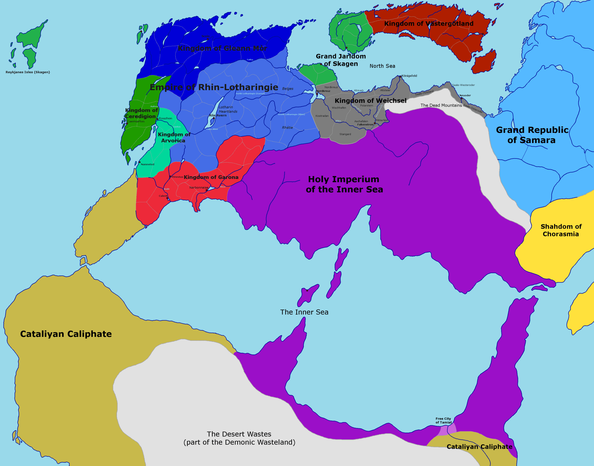 Maps of Hyperion - Samaran Daybreak