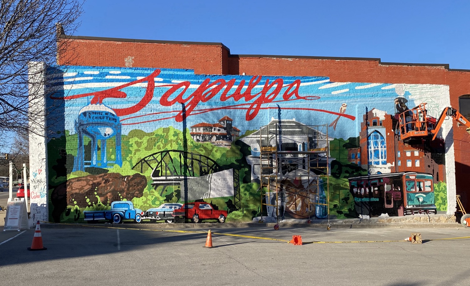 A gift to Sapulpa: new downtown mural packed with history | Sapulpa Times