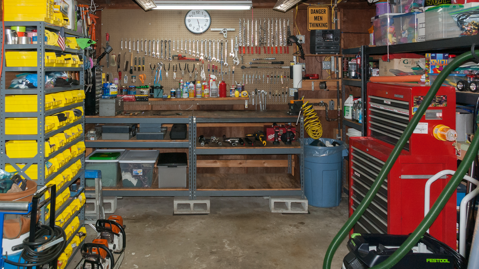 Clean Workshop • SawsandSplitters.com