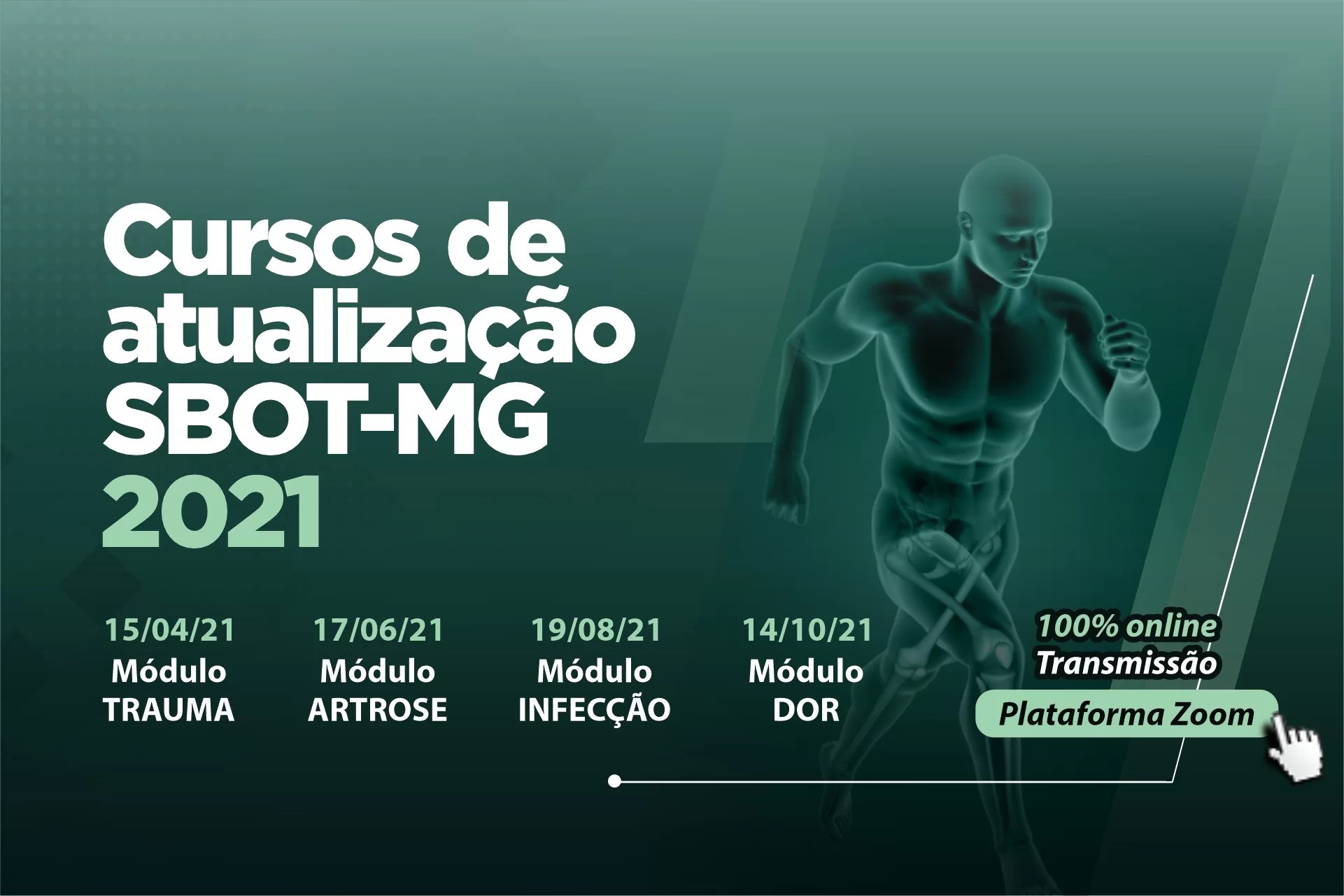 Cursos de Atualização SBOT MG 2021 | SBOT