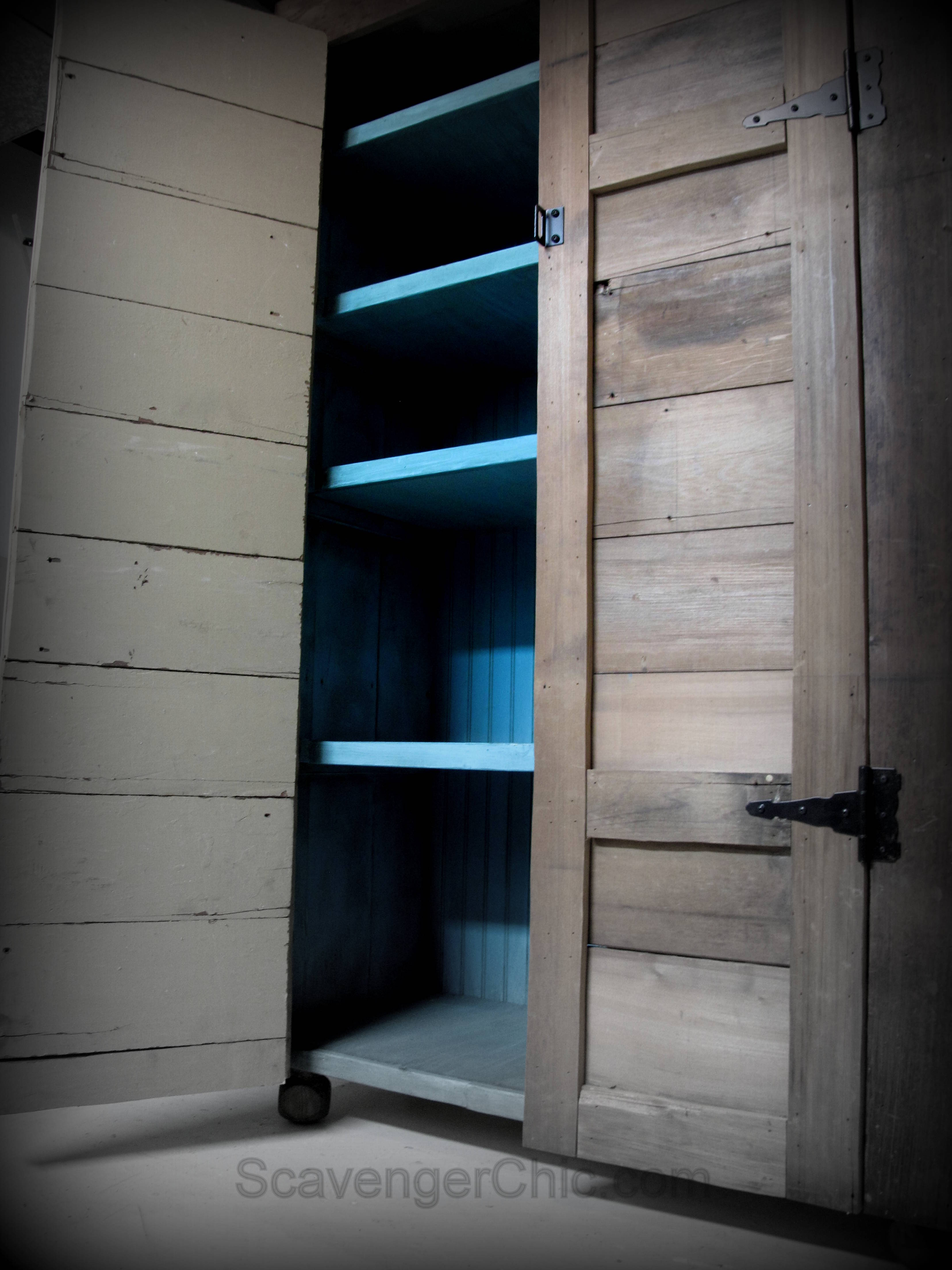 DIY Rustic Storage Cupboard - Scavenger Chic