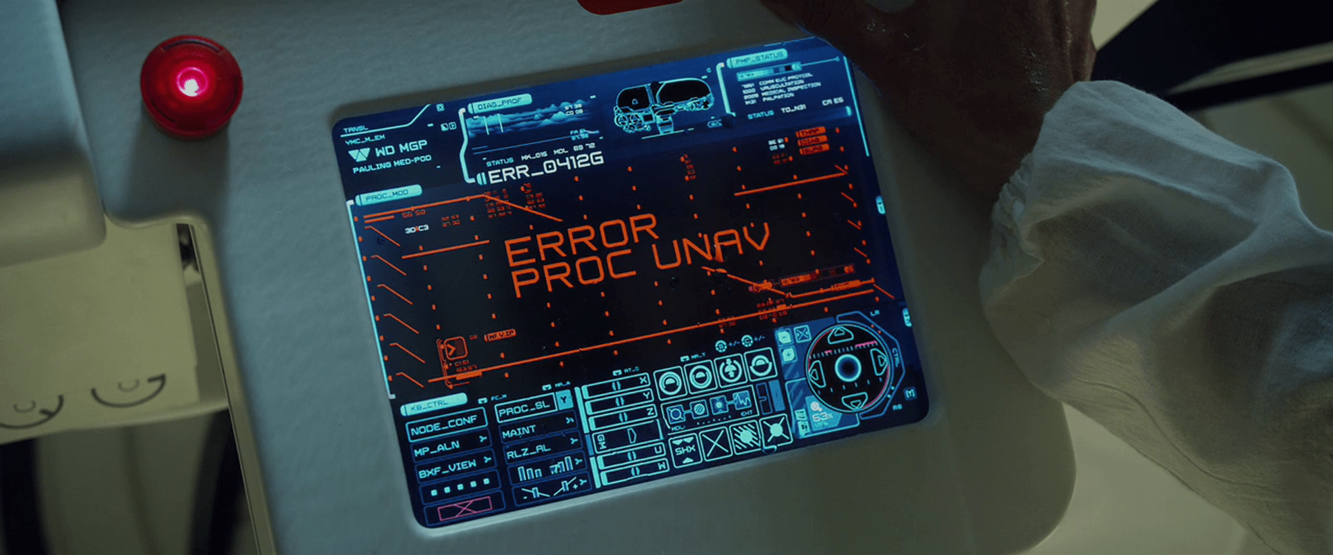 MedPod | Sci-fi interfaces