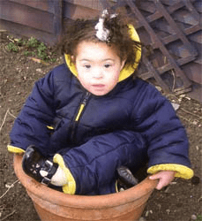Down syndrome: Ruby goes to nursery • SEN Magazine