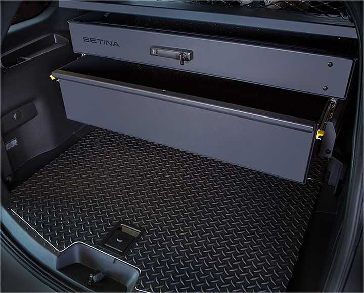 Rear Cargo Storage System - Setina Manufacturing : Setina Manufacturing