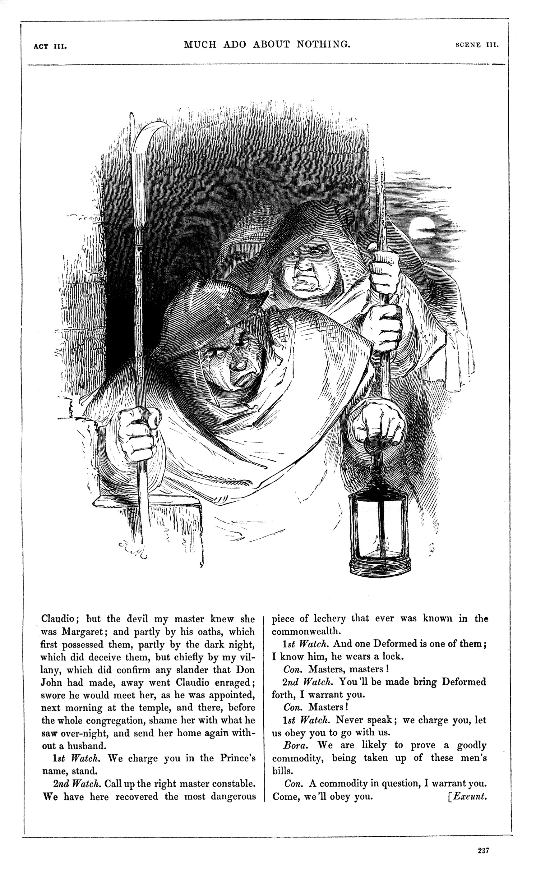 Much Ado About Nothing | Victorian Illustrated Shakespeare Archive