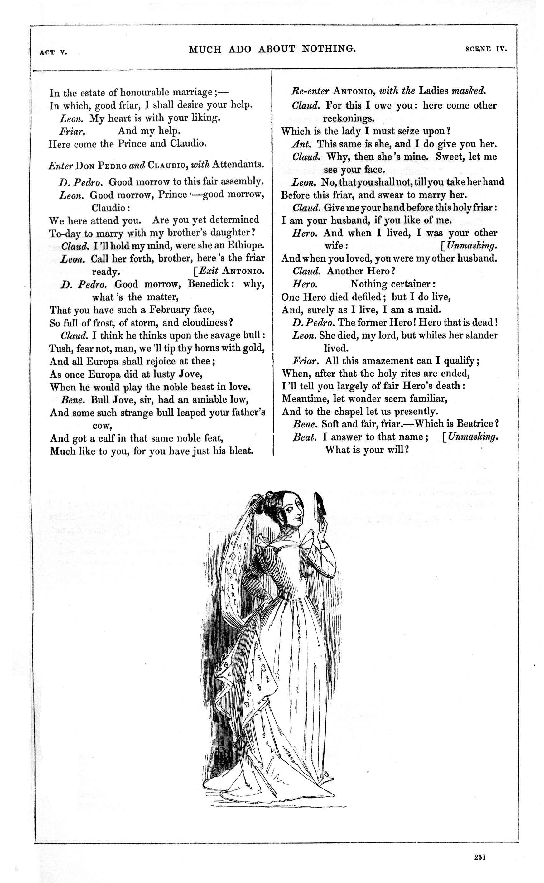 Much Ado About Nothing | Victorian Illustrated Shakespeare Archive