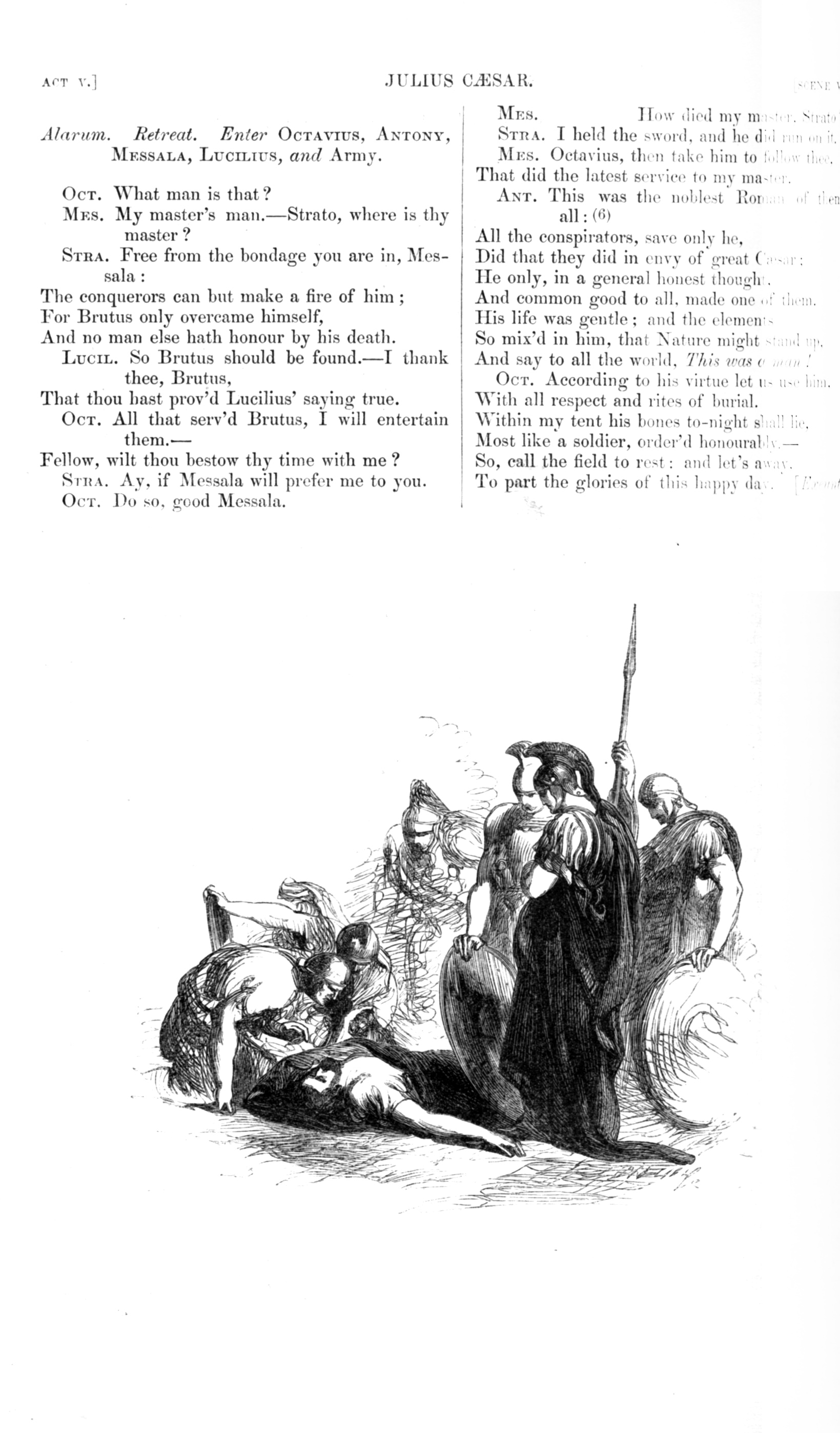 Julius Caesar | Victorian Illustrated Shakespeare Archive