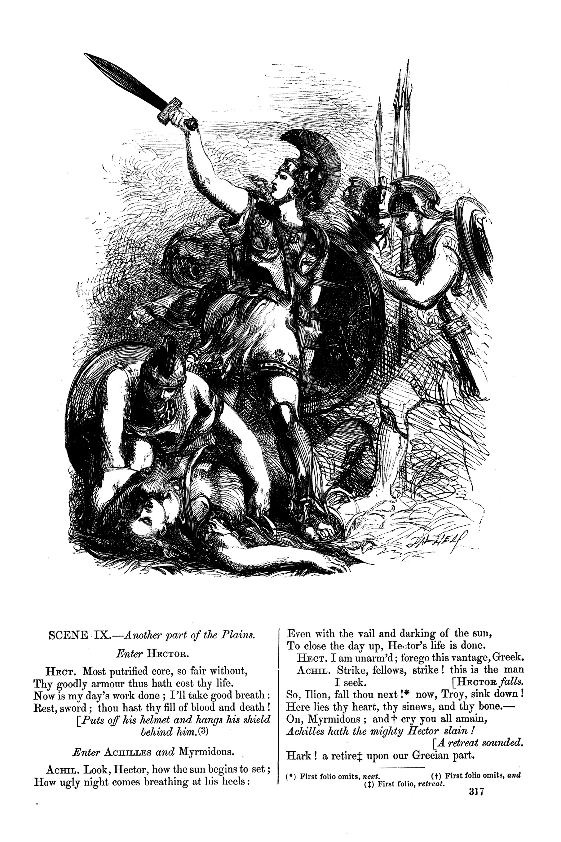 Troilus and Cressida | Victorian Illustrated Shakespeare Archive