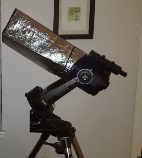 DIY Cheap Telescope Dew Shield | SheekGeek