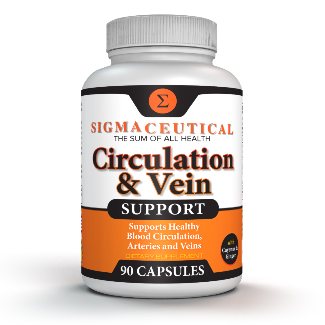 Circulation & Vein Support, 60 Capsules | Sigmaceutical.com