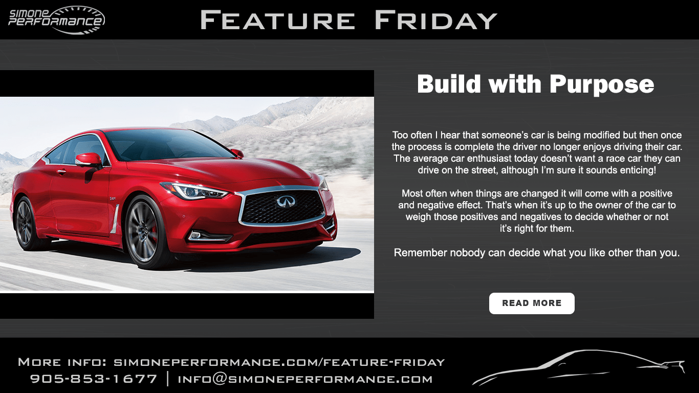 Build with Purpose: Vehicle Modifications Plan | Simone Performance