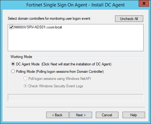 Autenticazione Single-Sign-On con Fortinet FortiGate e Active Directory ...