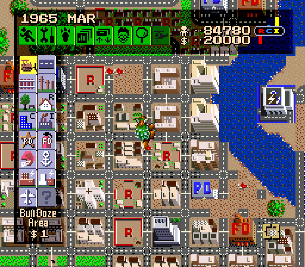 SNES A Day 4: SimCity - SNES A Day