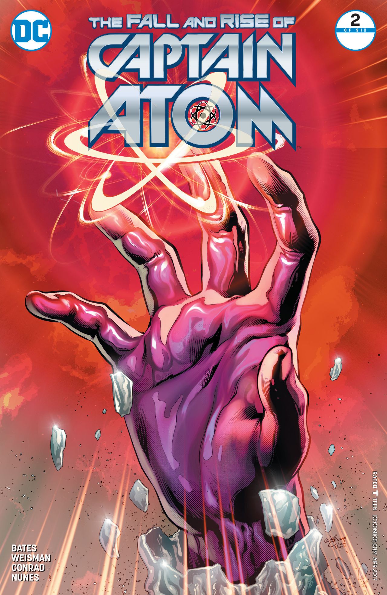 The Fall and Rise of Captain Atom #2 (April 2017) | Splitting Atoms