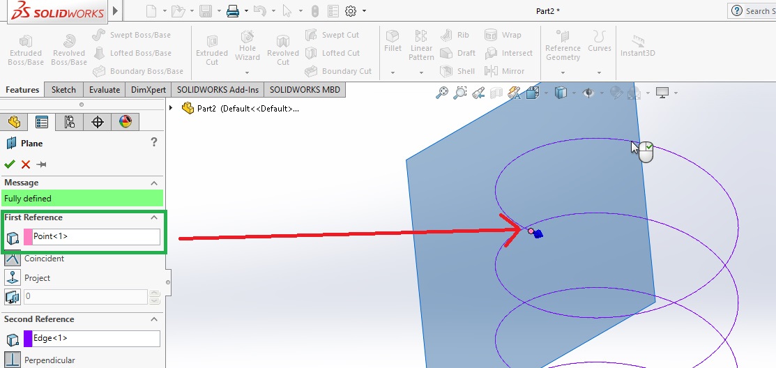 Learn Solidworks Helix And Spiral Feature Command Tutorial