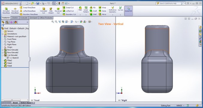 How to Use Solidworks View Orientation Tools in Product Model